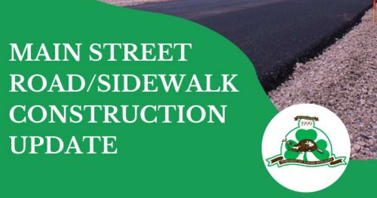 Update on Main Street Road/Sidewalk Construction | Lucan-Biddulph