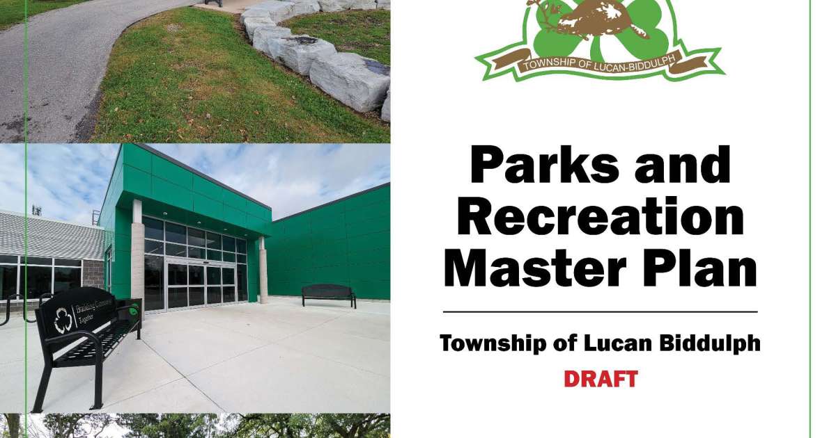 Draft Parks & Recreation Master Plan | Lucan-Biddulph