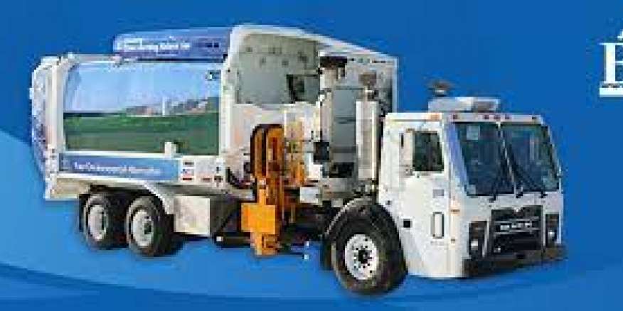 garbage truck coloring pages mcneilus